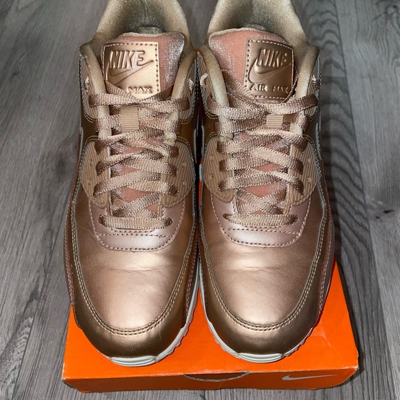 Nike | Shoes | Rose Gold Metallic Nike Air Max 9s Size 65 | Poshmark